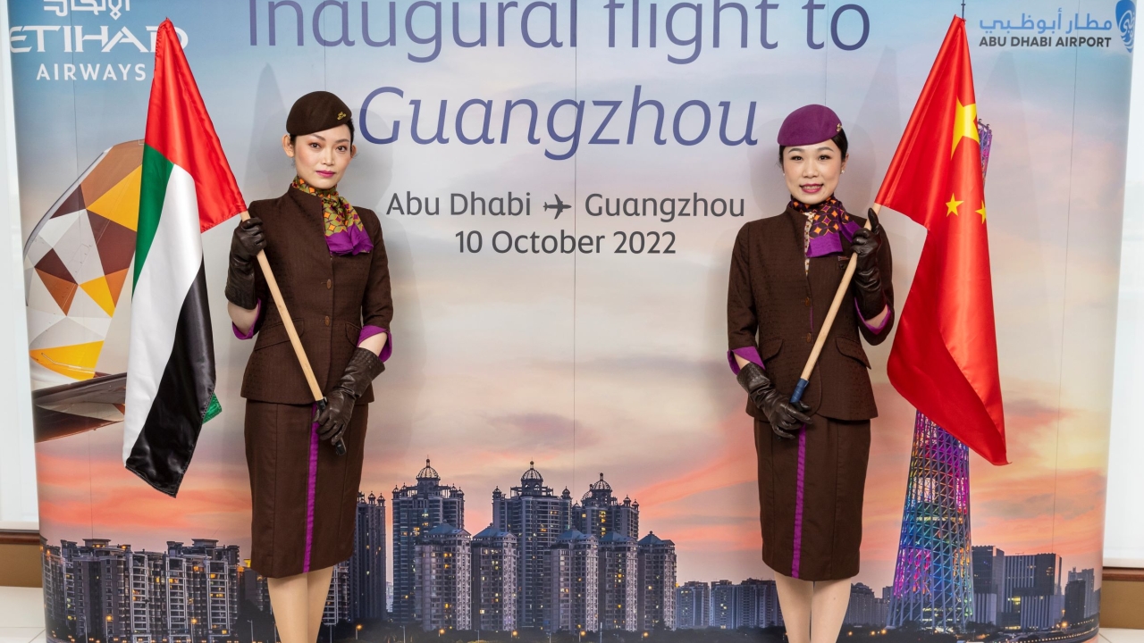 Etihad Airways launches inaugural flight to Guangzhou | Times Aerospace